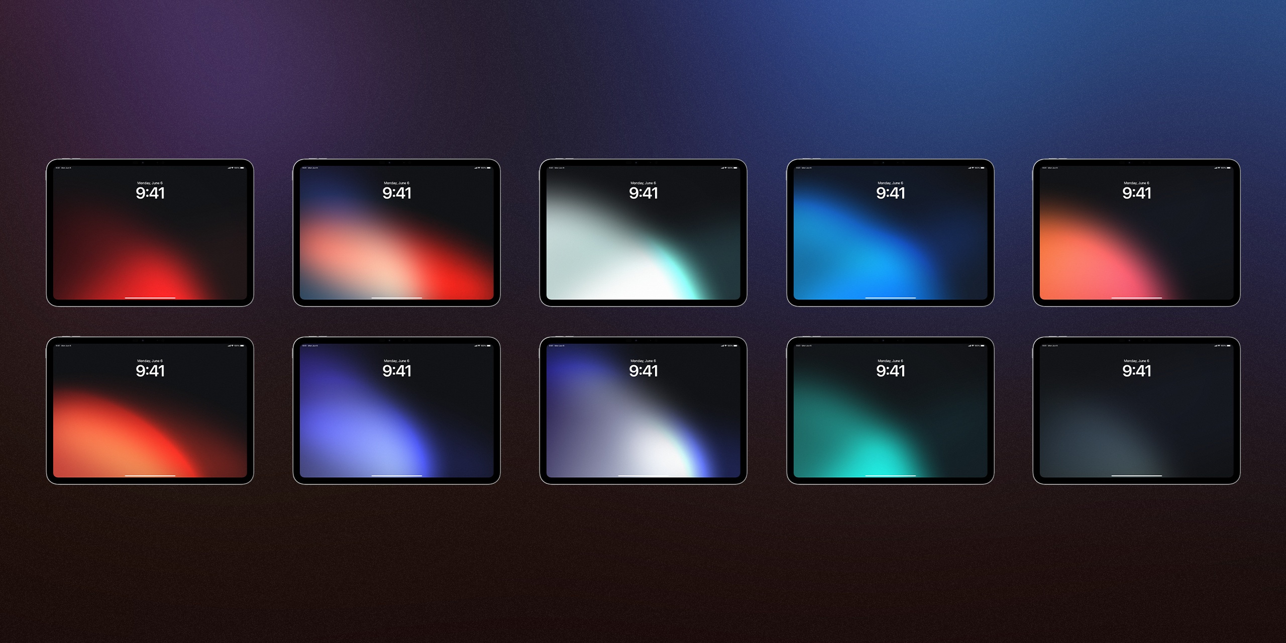 Gradient Blur Wallpaper Pack by ogerx on Dribbble