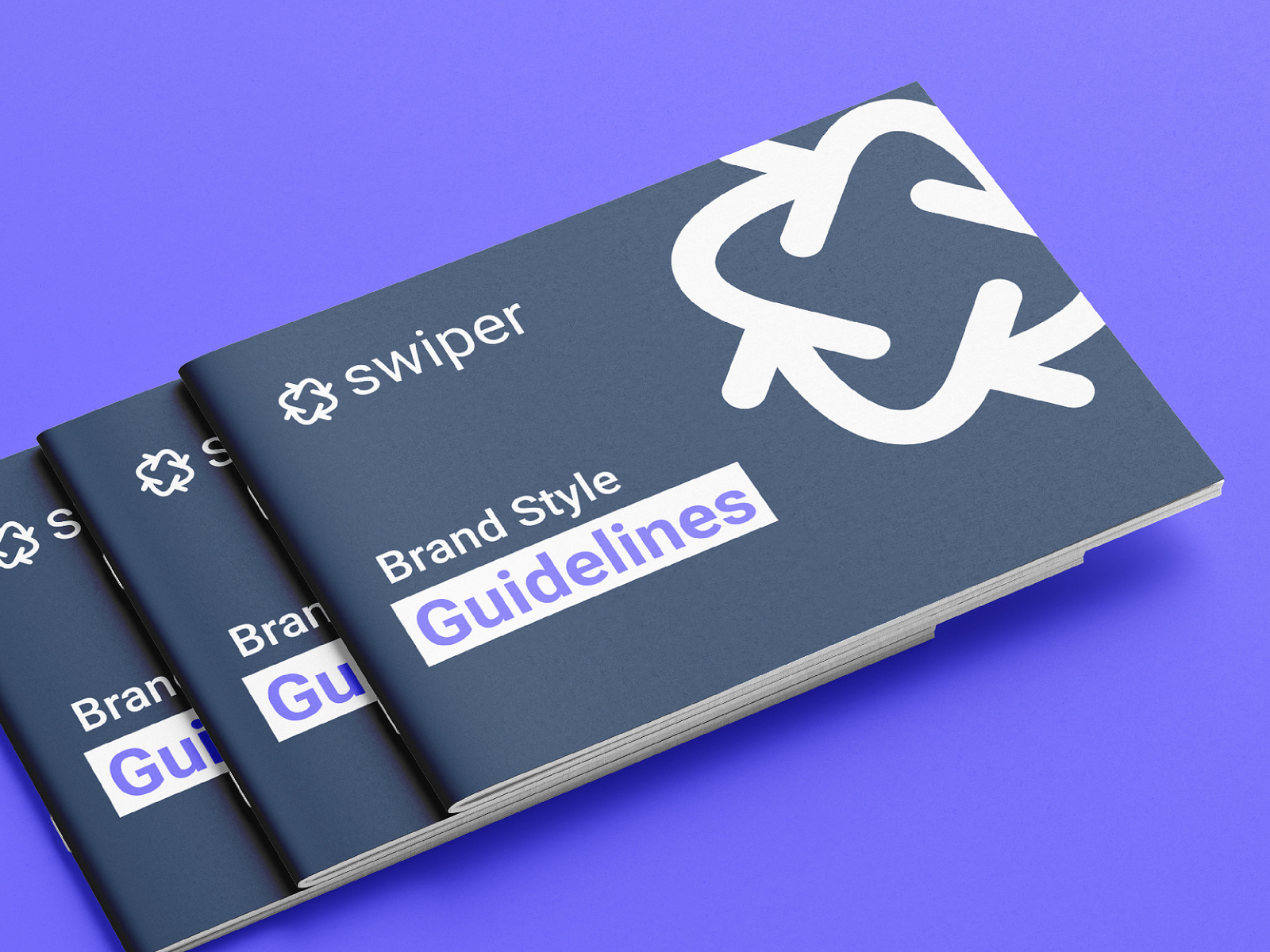 Swiper Logo Brand Identity Design by Tanvir Onik on Dribbble