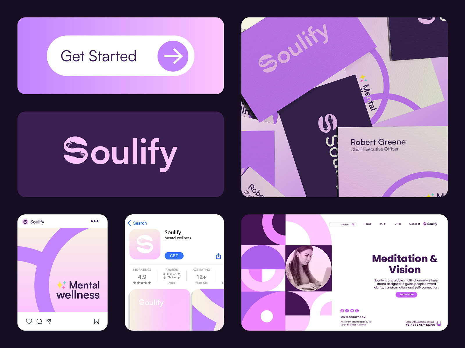 Soulify Logo Design by Abid Nion on Dribbble
