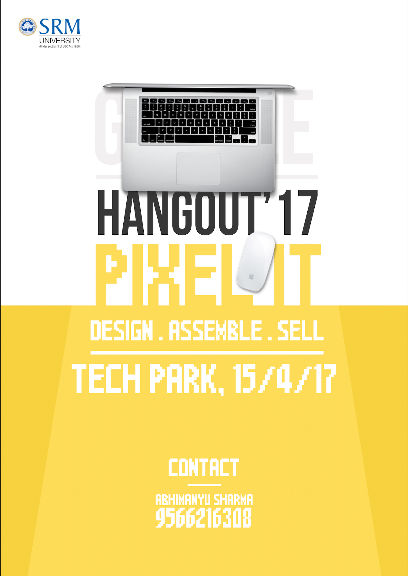 Event Flyer for Google Students Club by Harshveen Kalsi on Dribbble