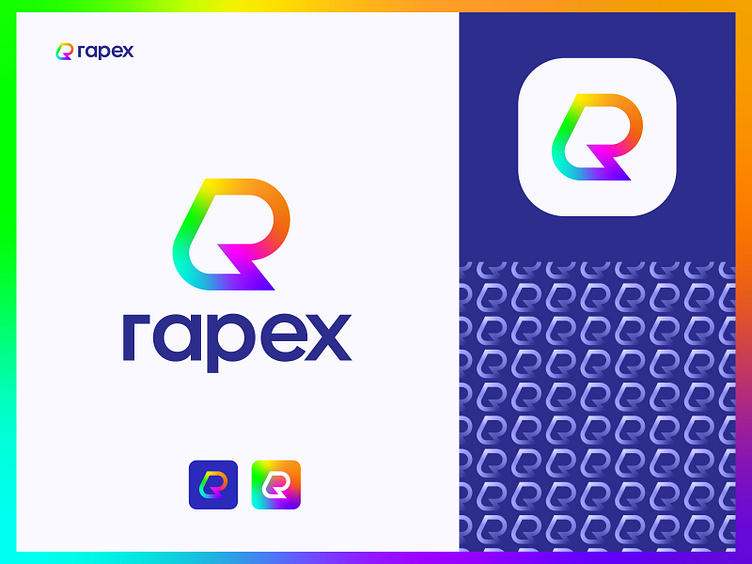 Rapex Logo Design | Ai Logo | Tech Logo | Crypto Logo | Startups by ...
