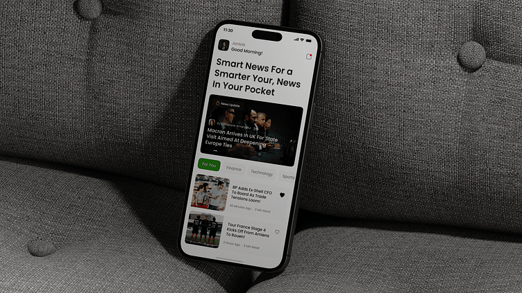News Mobile App UI/UX by Amrita Ranjan on Dribbble