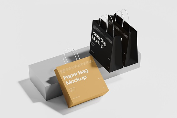 Premium Paper Bag Mockup PSD by Bodhi Castilo on Dribbble