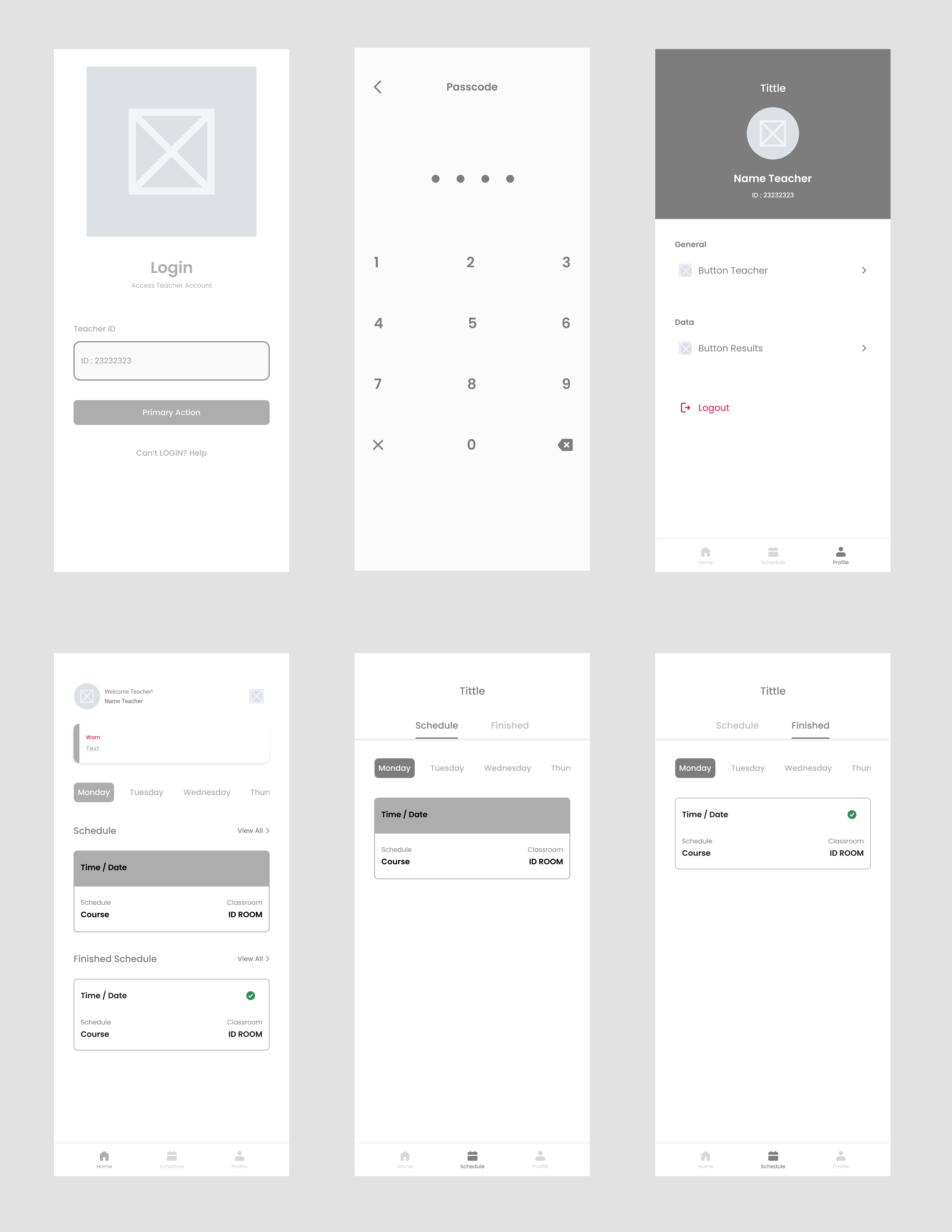 Student Attendance App - (UI/UX Case Study) by Sandy.Ui on Dribbble