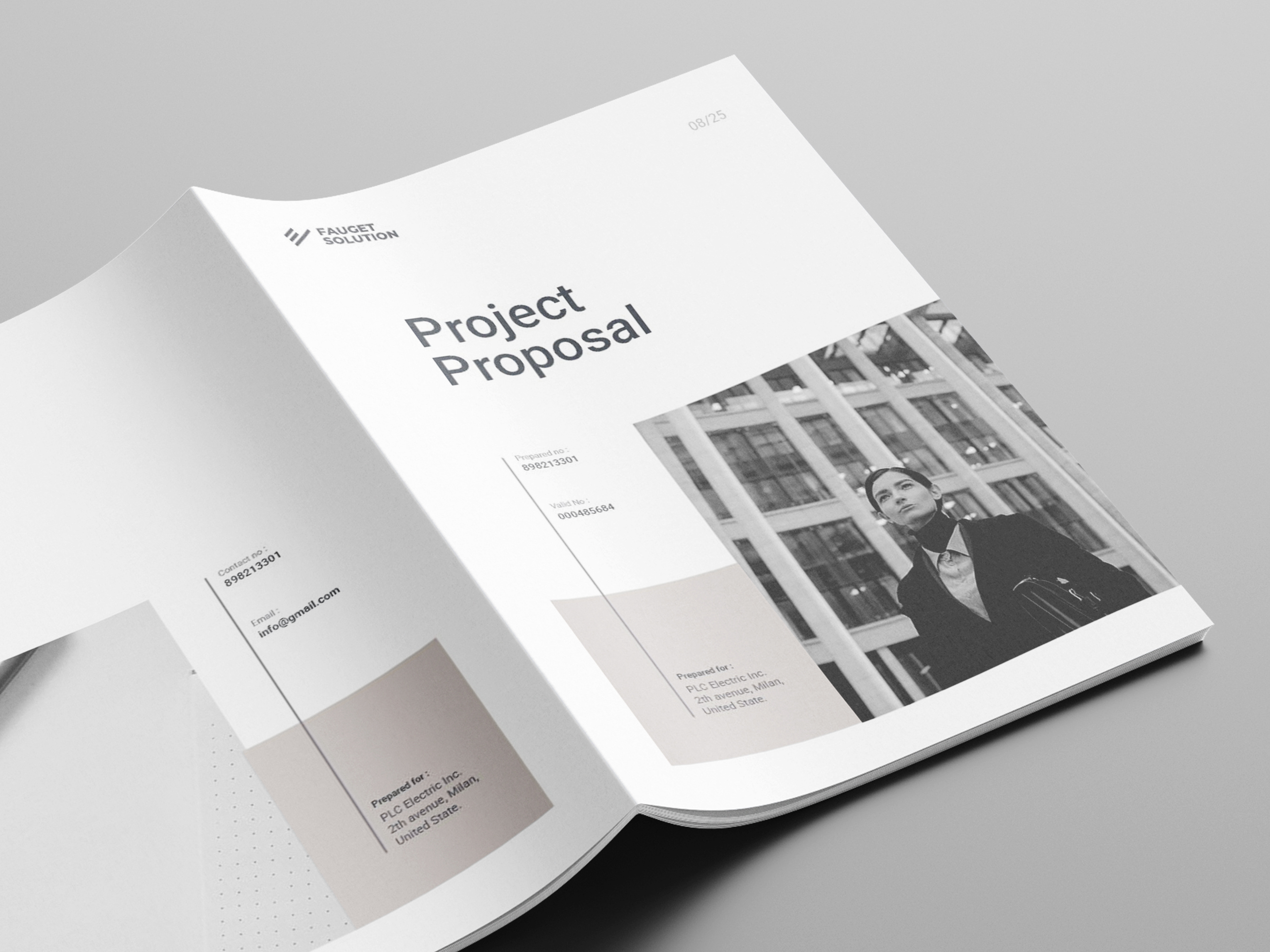 Project Proposal Template by Afsana Ahsan on Dribbble