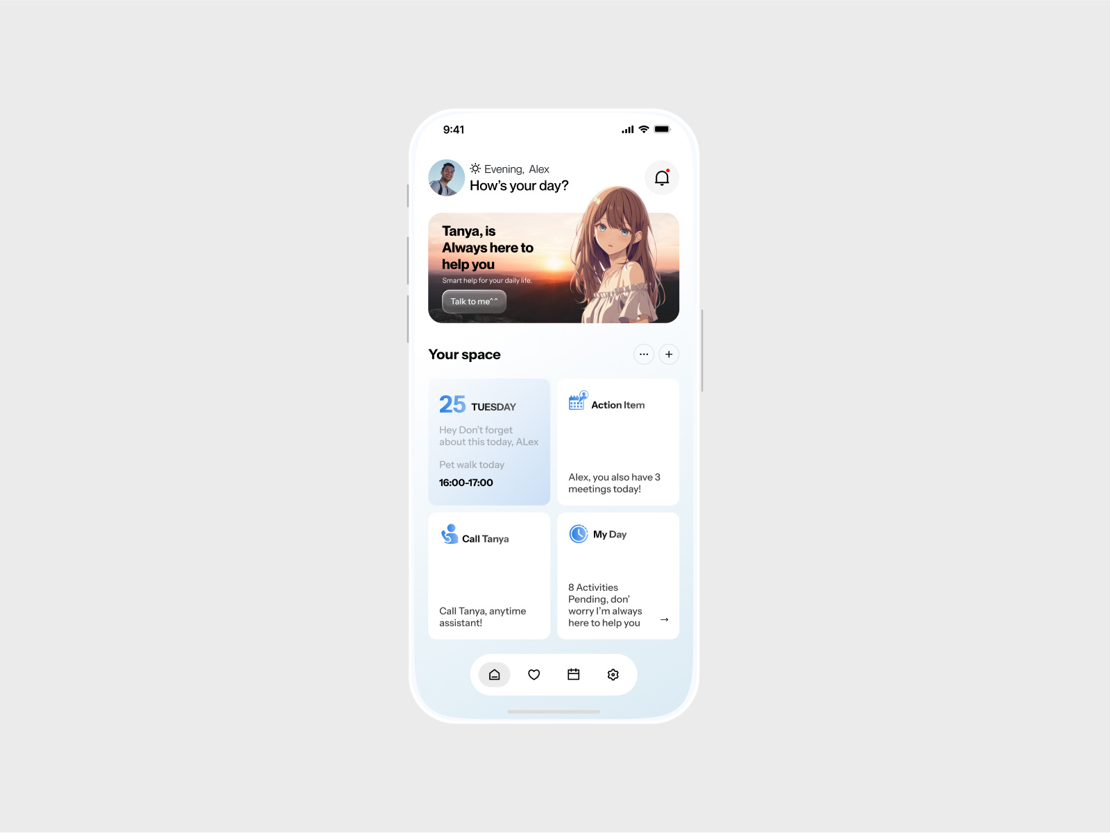 Ai assistant app design by lazy kar for LazyInterface UI UX Team on Dribbble
