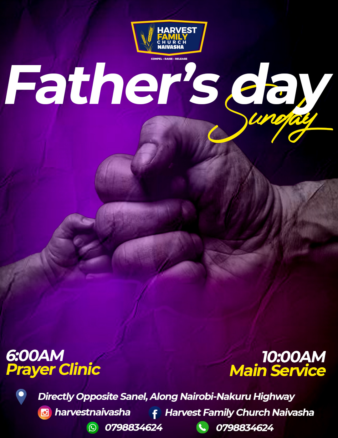 Father's Sunday Posters by Collins Ng'ang'a on Dribbble