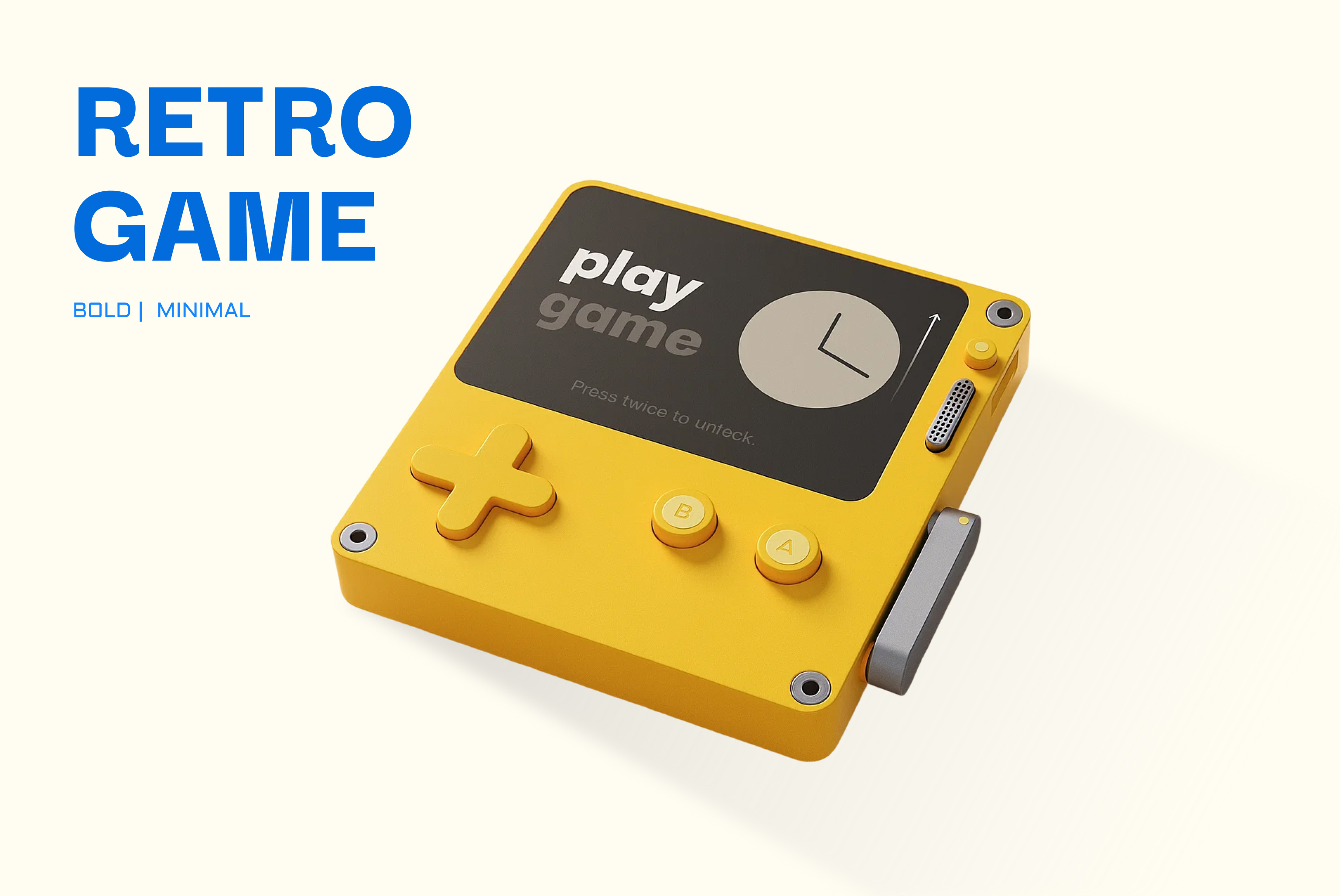 Retro Feel, Modern Touch – Game Console UI Design in Figma by Narinder ...