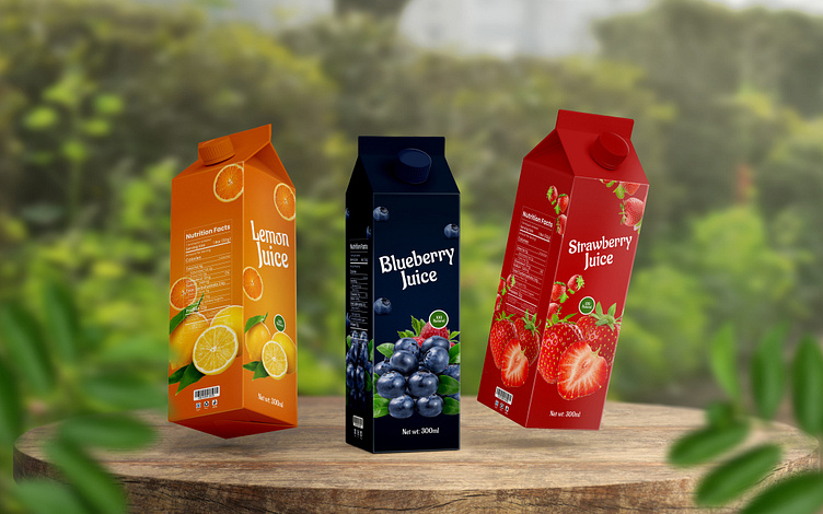 Juice packaging design by Shaima Begum on Dribbble