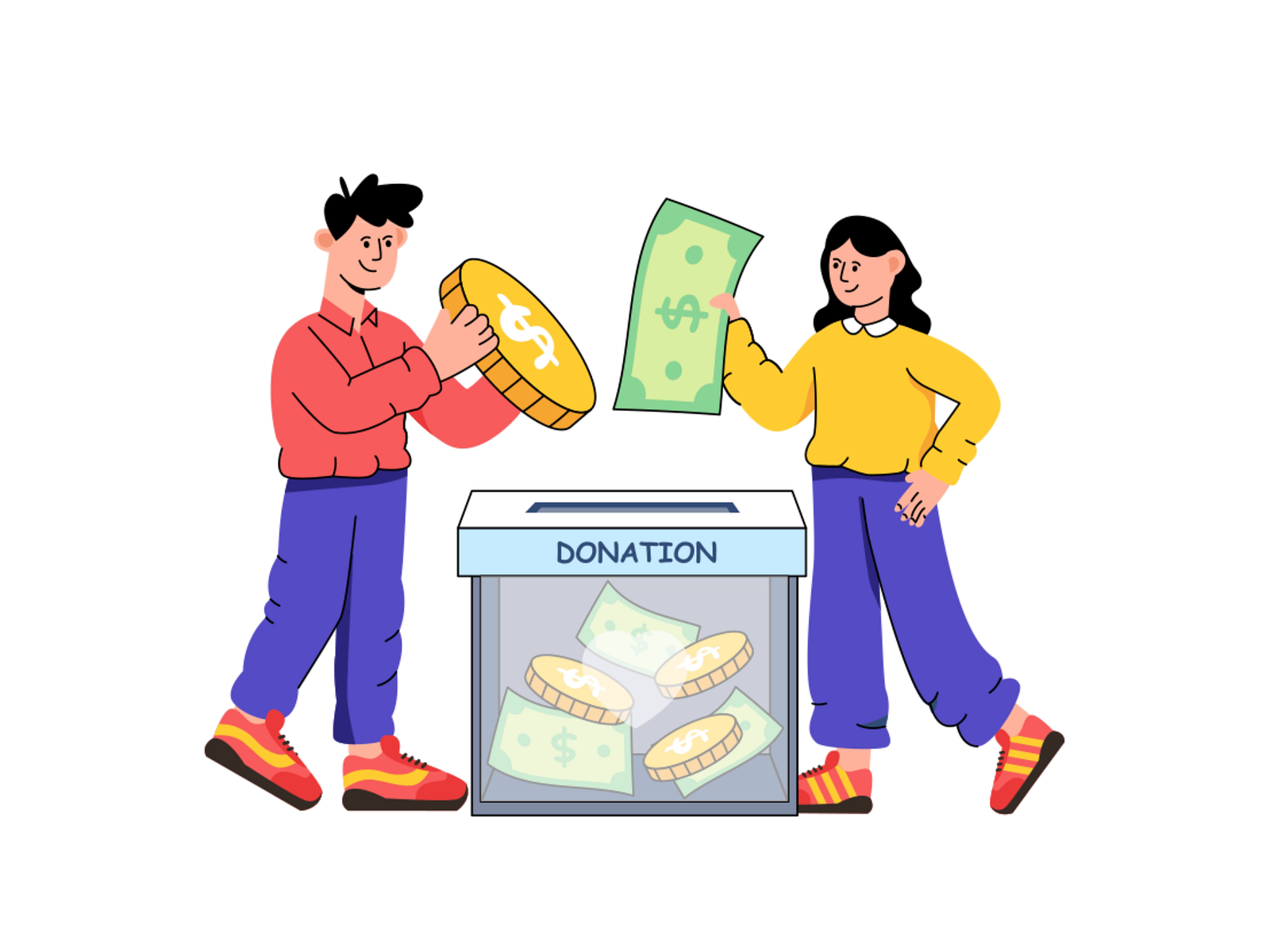 Donations Animation by Design Circle on Dribbble