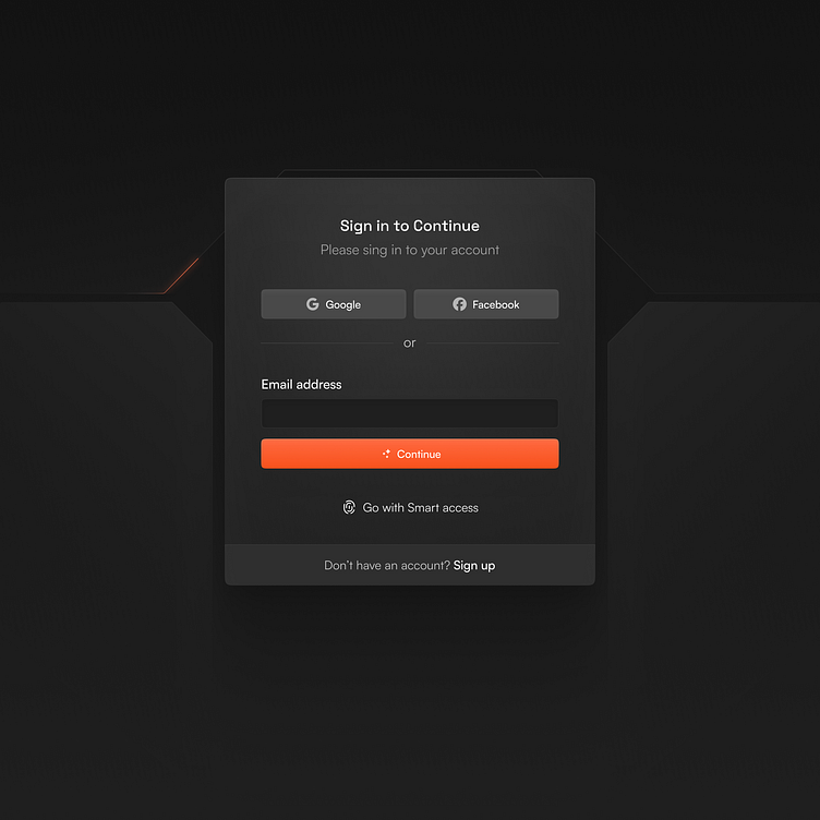 Next-Gen Login UI: Smart, Secure, Dark by Khaled Nacer bey on Dribbble