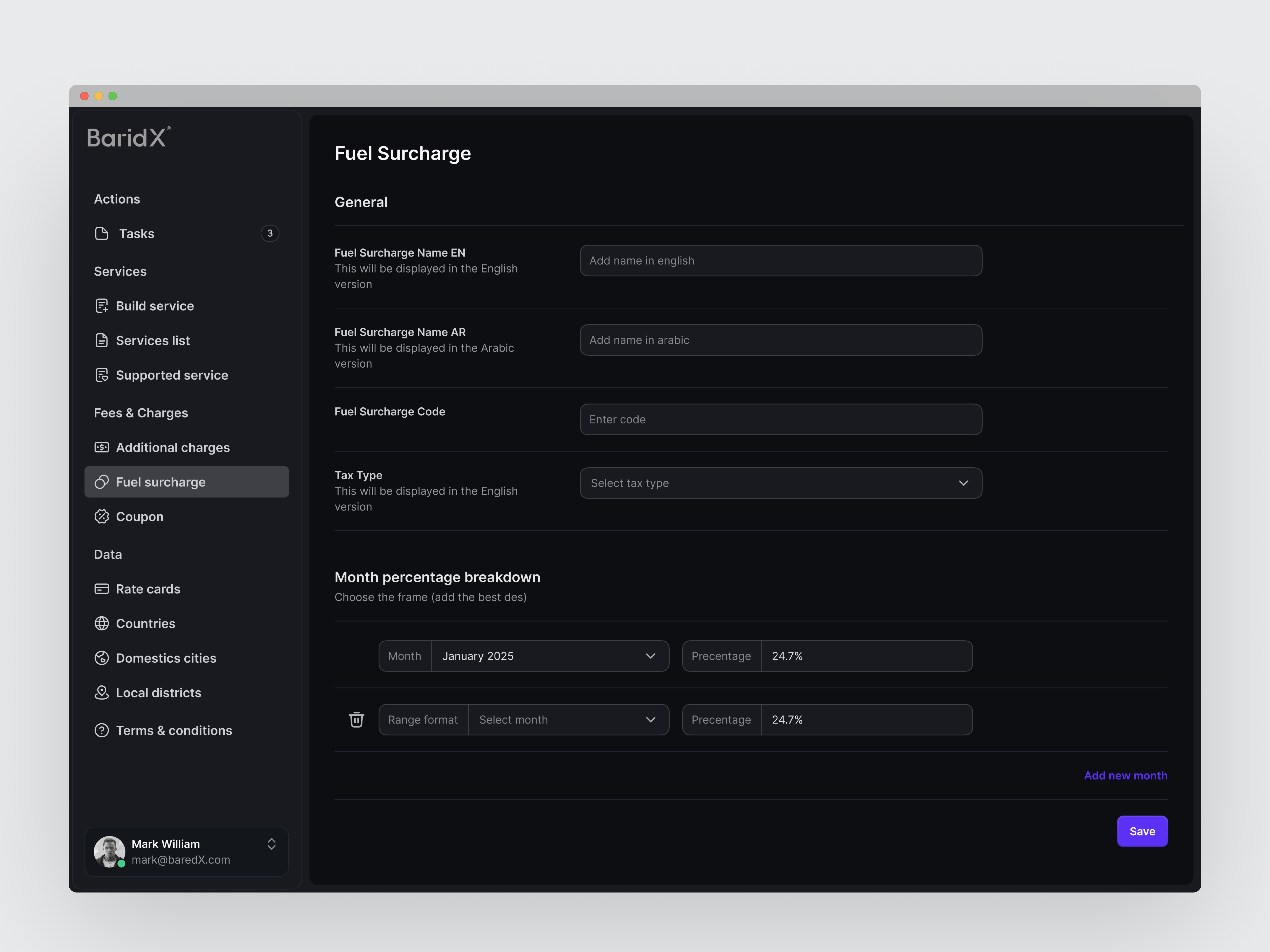 SaaS Admin UI - Fuel Charges Redefined with Smart UX by Moamn on Dribbble