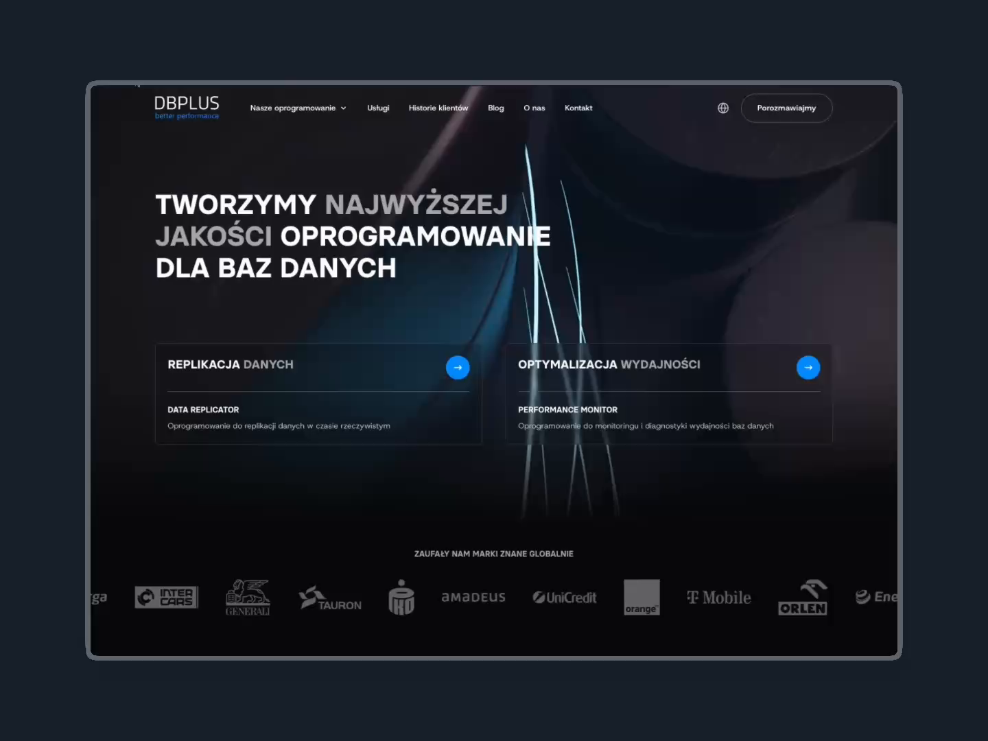 DBPLUS: redesign for database software company by Karol Polubinski on ...