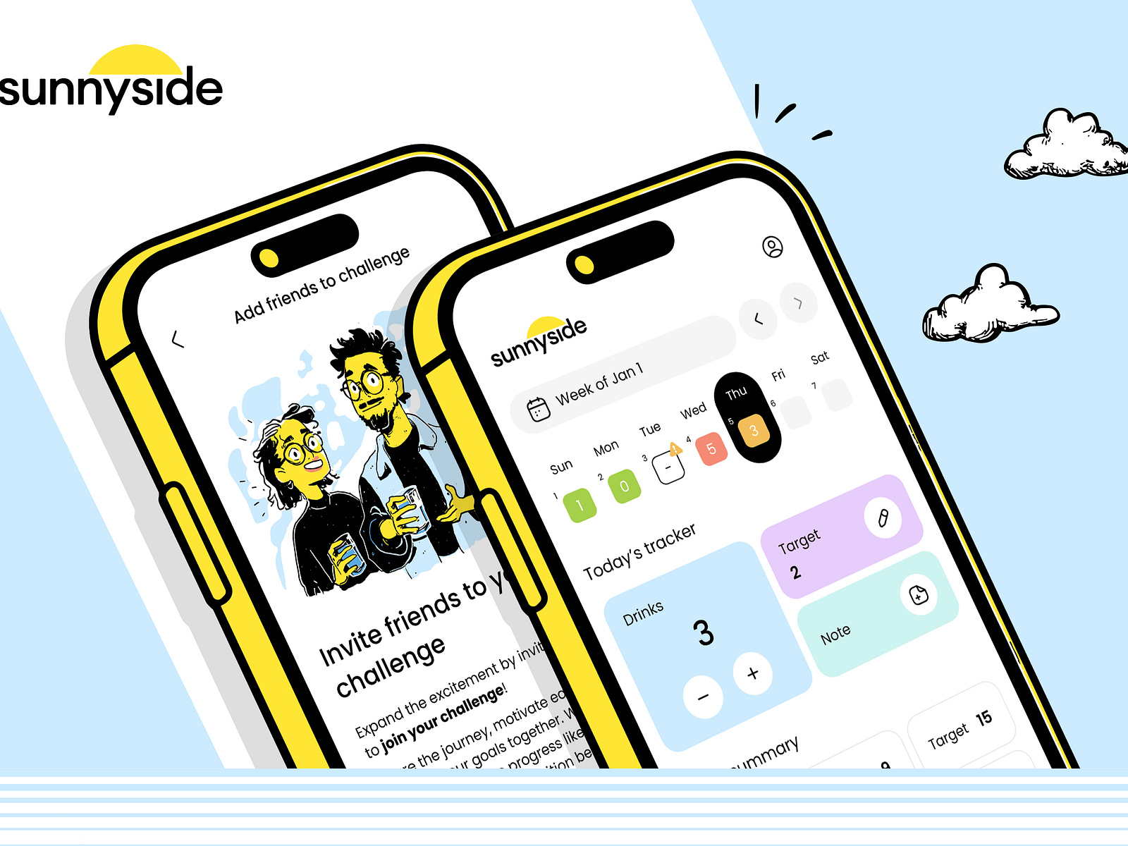 UI/UX Case Study Mobile App | Sunnyside by Alexandru Teiuc on Dribbble