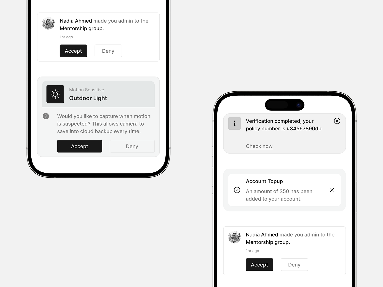 Day 49 | Notification UI | 100 Days UI Challenge by MOHIT SAHU on Dribbble