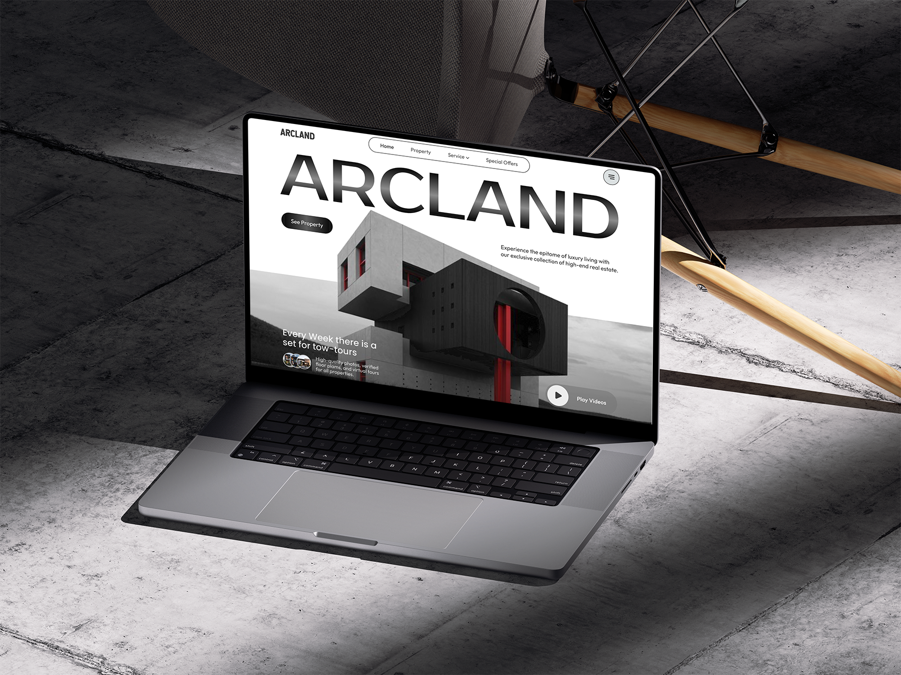 Arcland-Real Estate Landing Page by Saiful Islam Shawon on Dribbble
