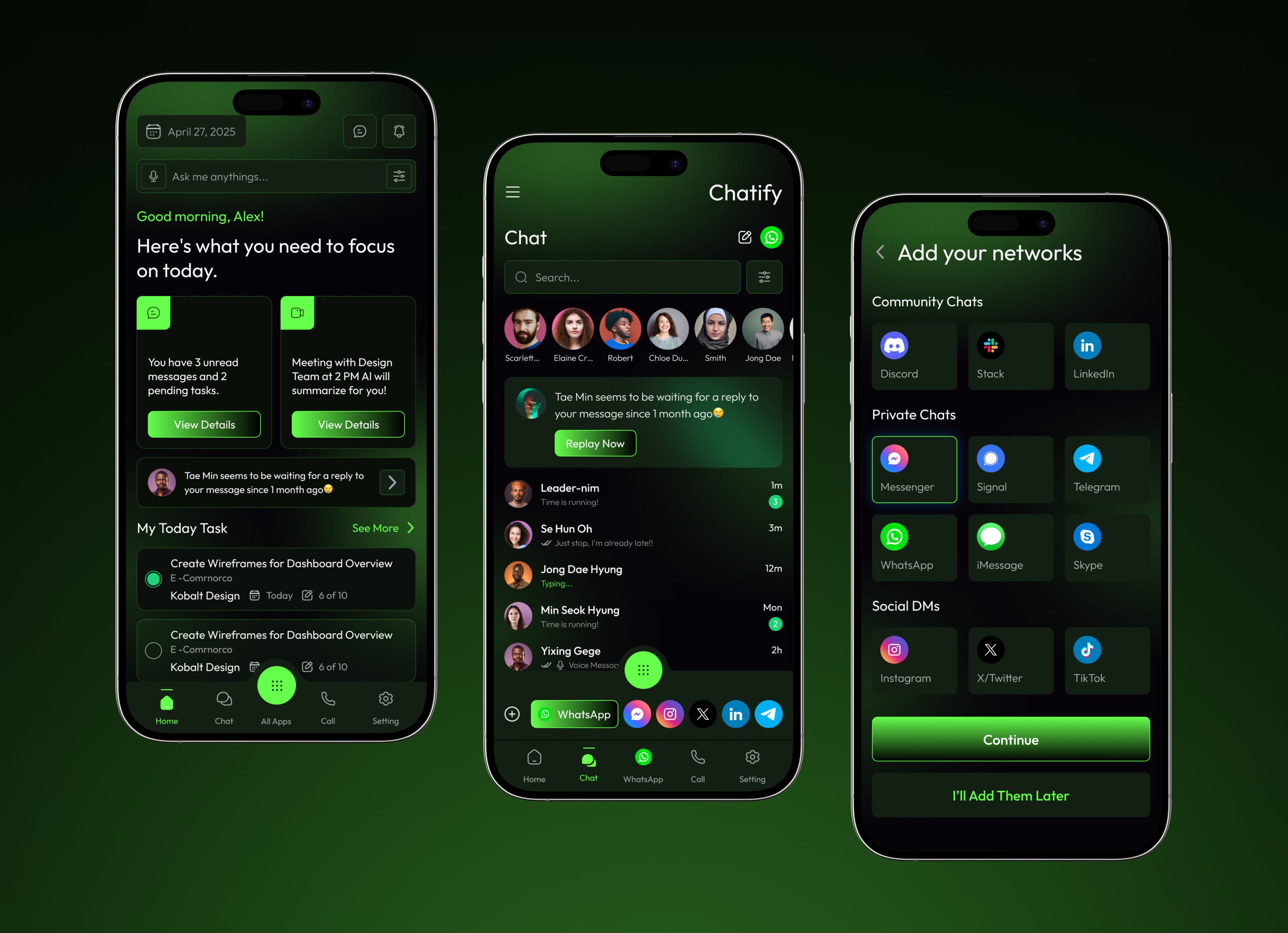 Ai Chat Mobile App UI UX Design by Md Billal on Dribbble