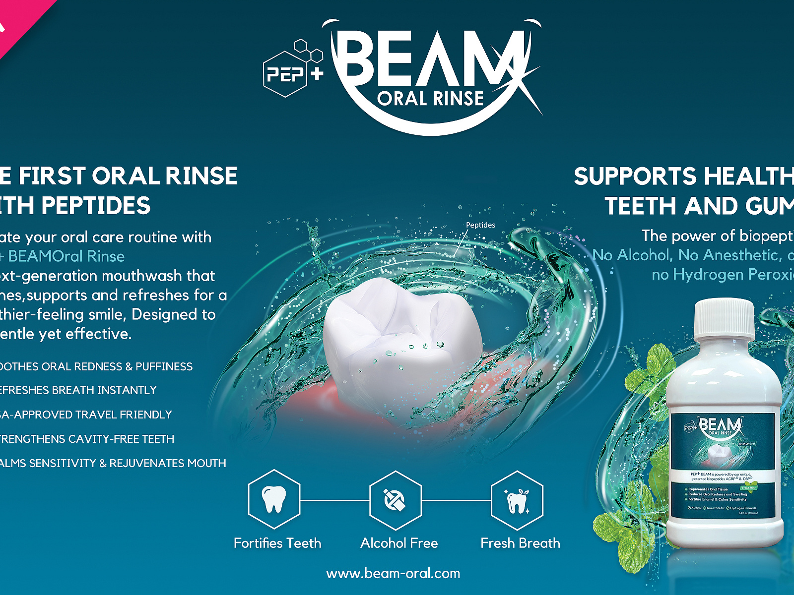 Beam-Oral-Banners Design by Archit Rana on Dribbble