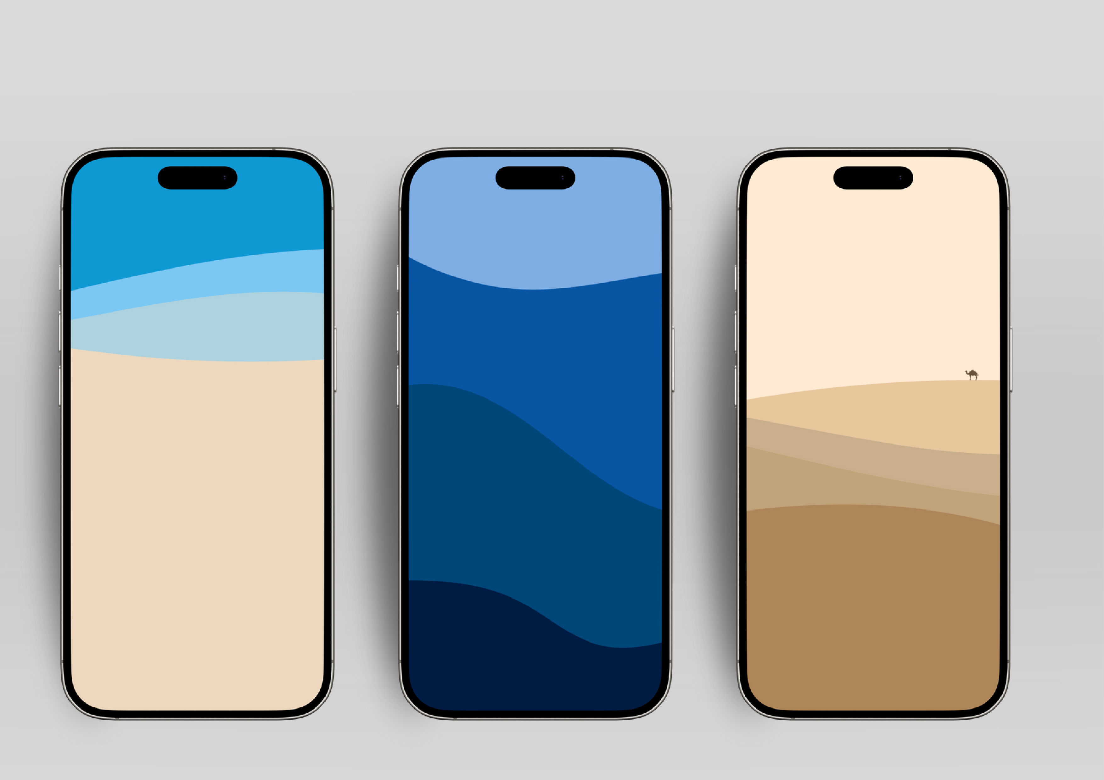 Minimal phone wallpapers by Zainab Waqas on Dribbble