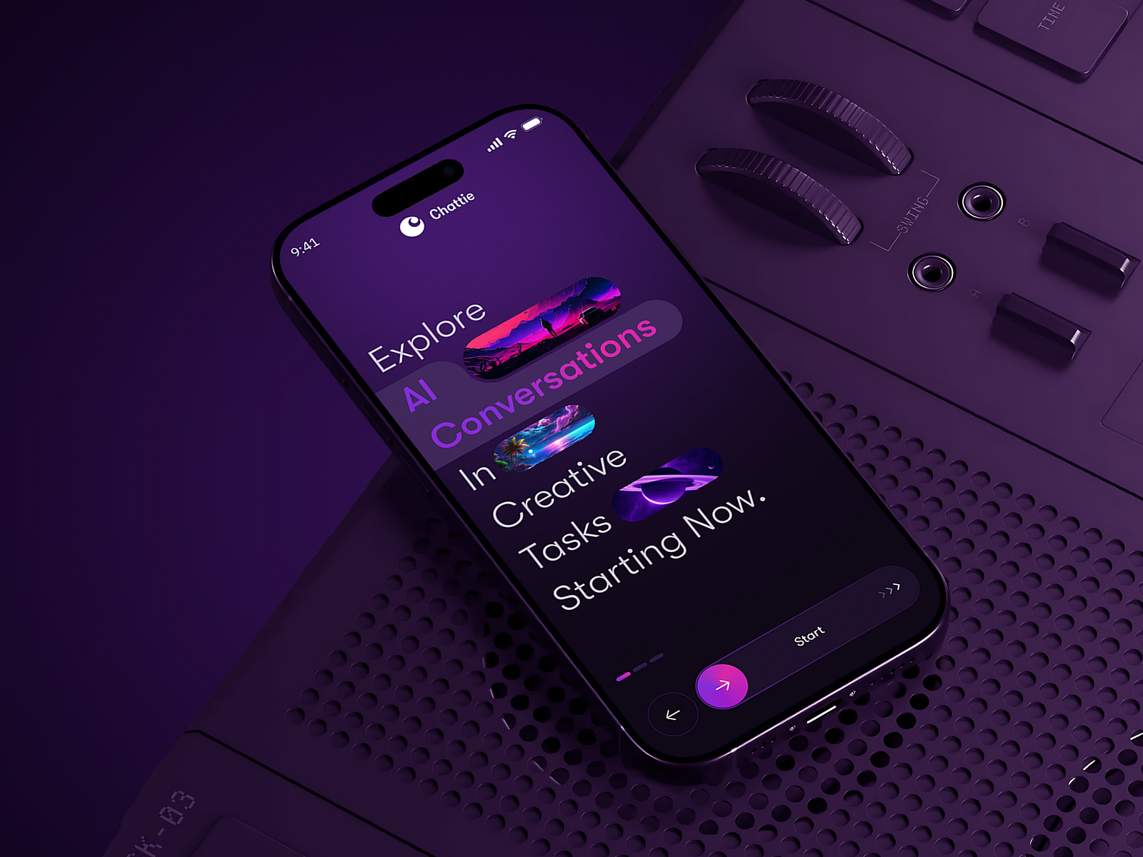 AI Chatbot Mobile App Onboarding Screen by Tonmoy Das on Dribbble