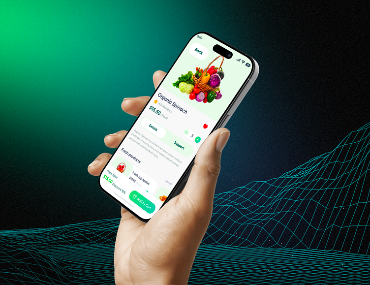 Smart - Grocery Mobile App UI/UX by Somitro Sumon on Dribbble