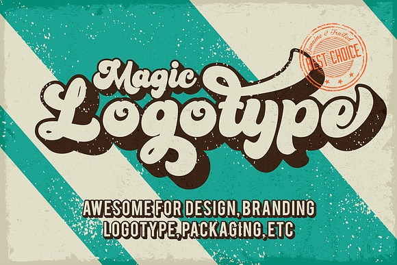 Bratsy Script - Layered Retro Font by James Brown on Dribbble