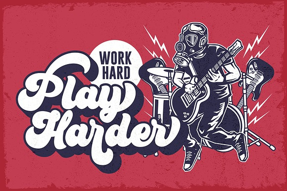 Bratsy Script - Layered Retro Font by James Brown on Dribbble