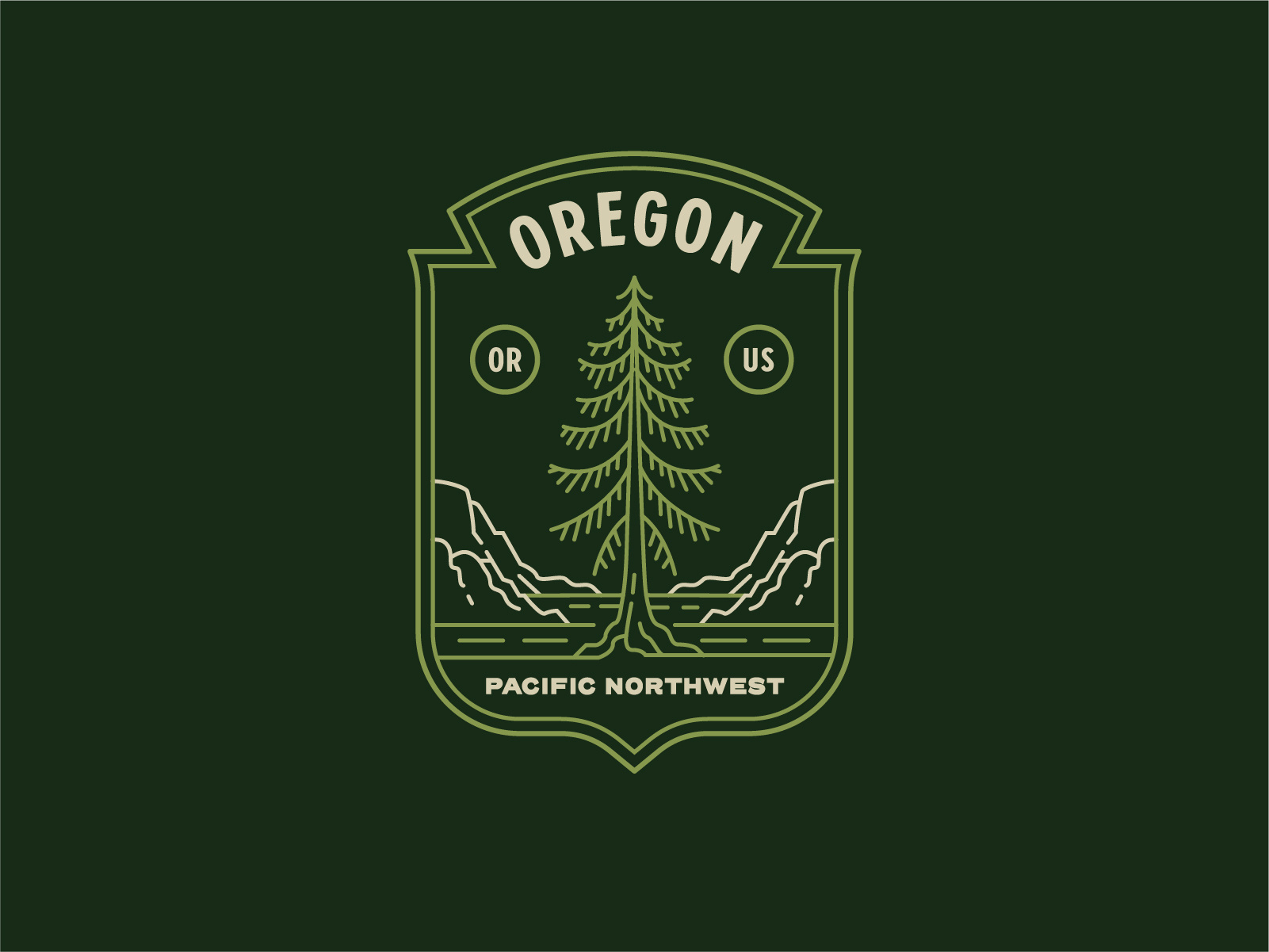 Logotipo Hecho En Oregon