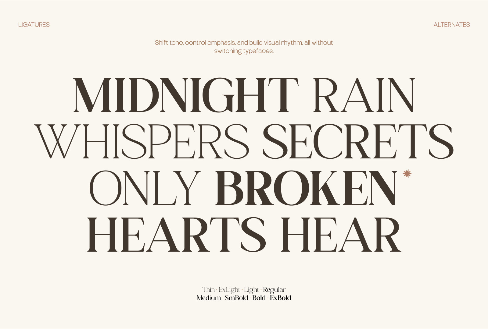 TT Gateral – Elegant Serif Typeface by Truetype on Dribbble