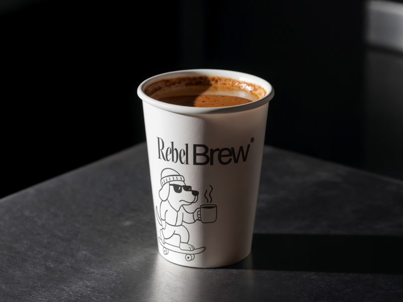 Rebel Brew | Minimalist & Disruptive Cup of Coffee by Daniela Veríssimo ...