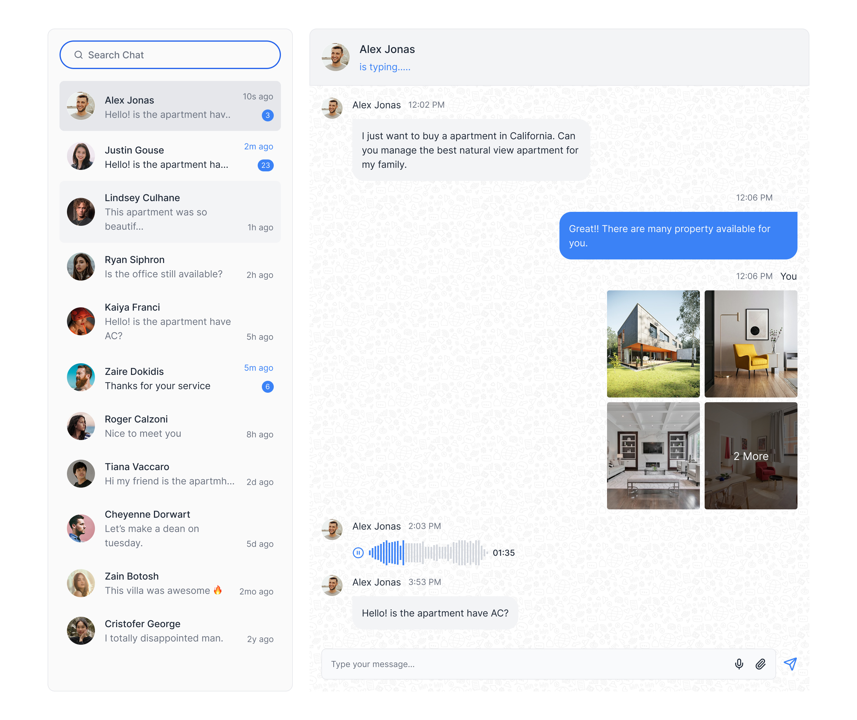 Minimalist Message Page Design designs, themes, templates and ...