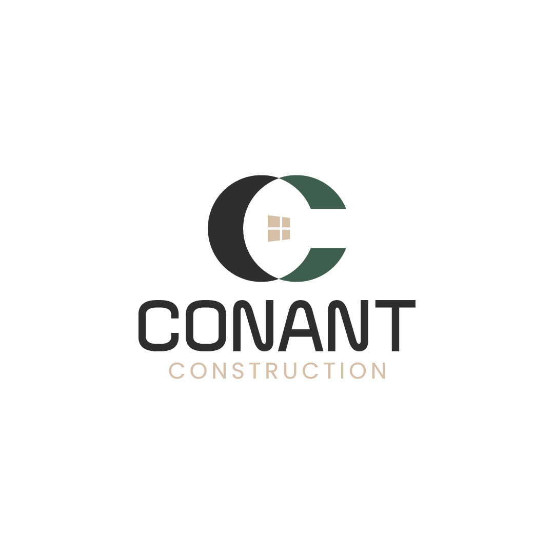 Conant Construction - Modern Logo Concepts by sahin miah on Dribbble