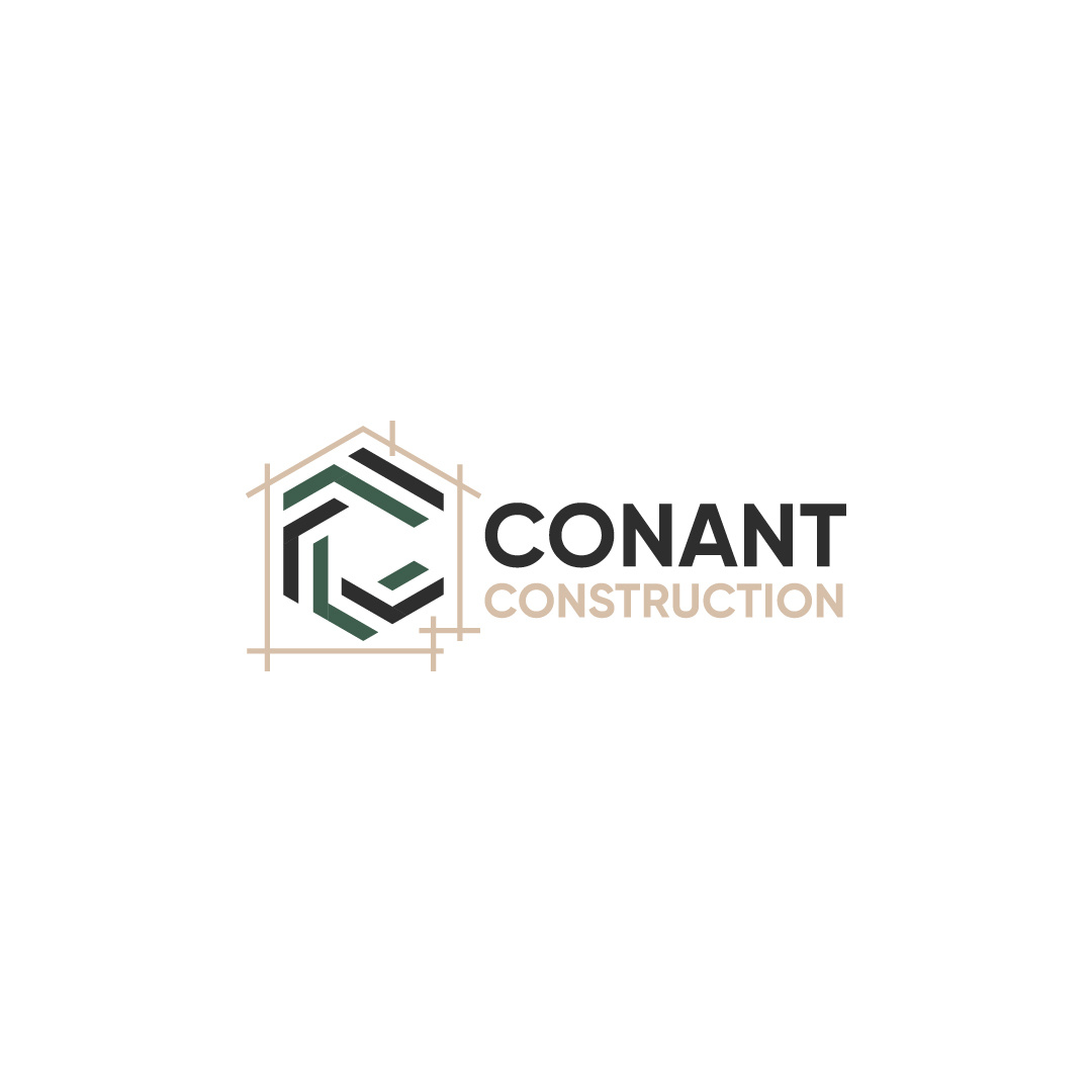 Conant Construction - Modern Logo Concepts by sahin miah on Dribbble