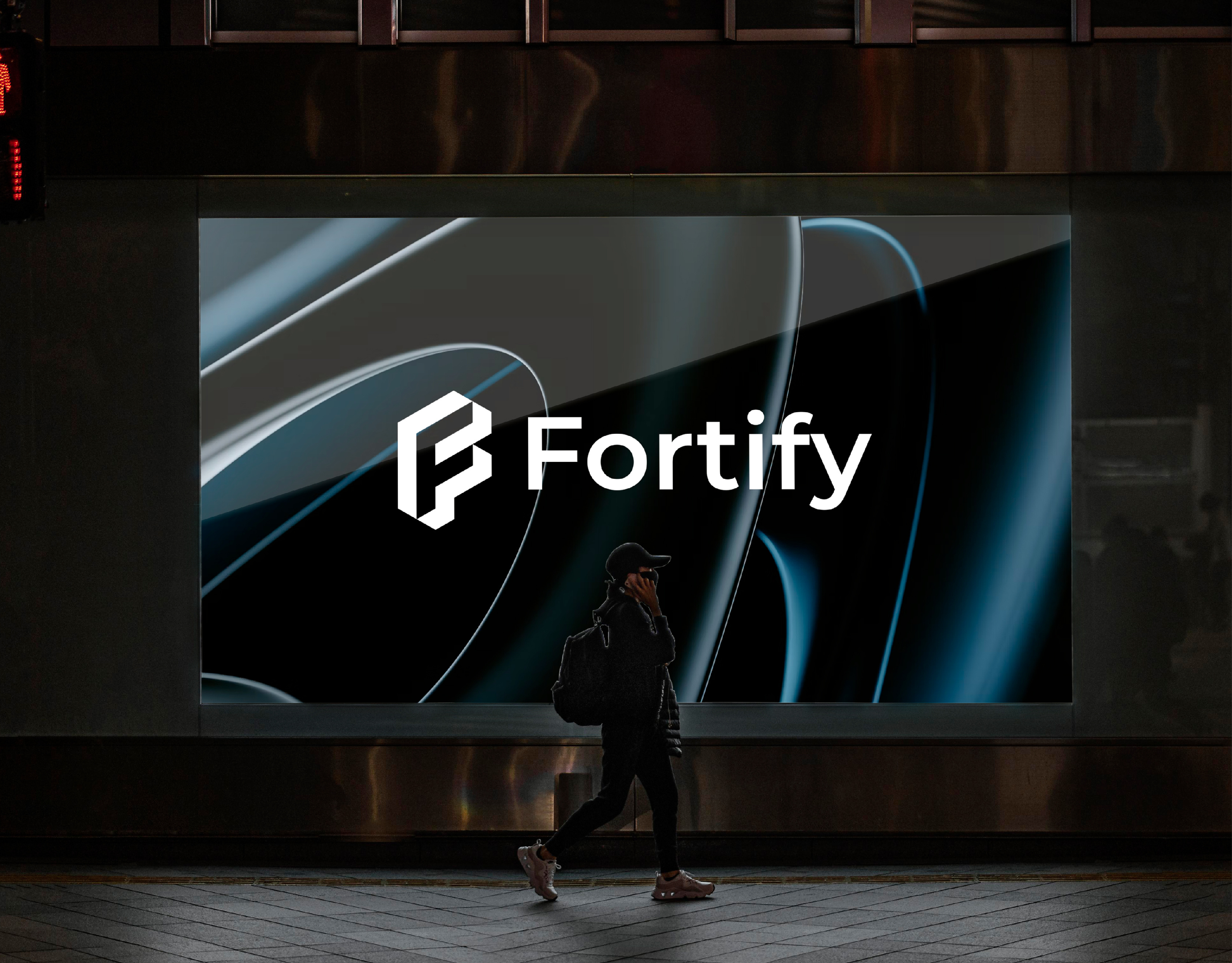 Fortify Brand Design, Logo design, Tech logo. by Tanvir Onik on Dribbble