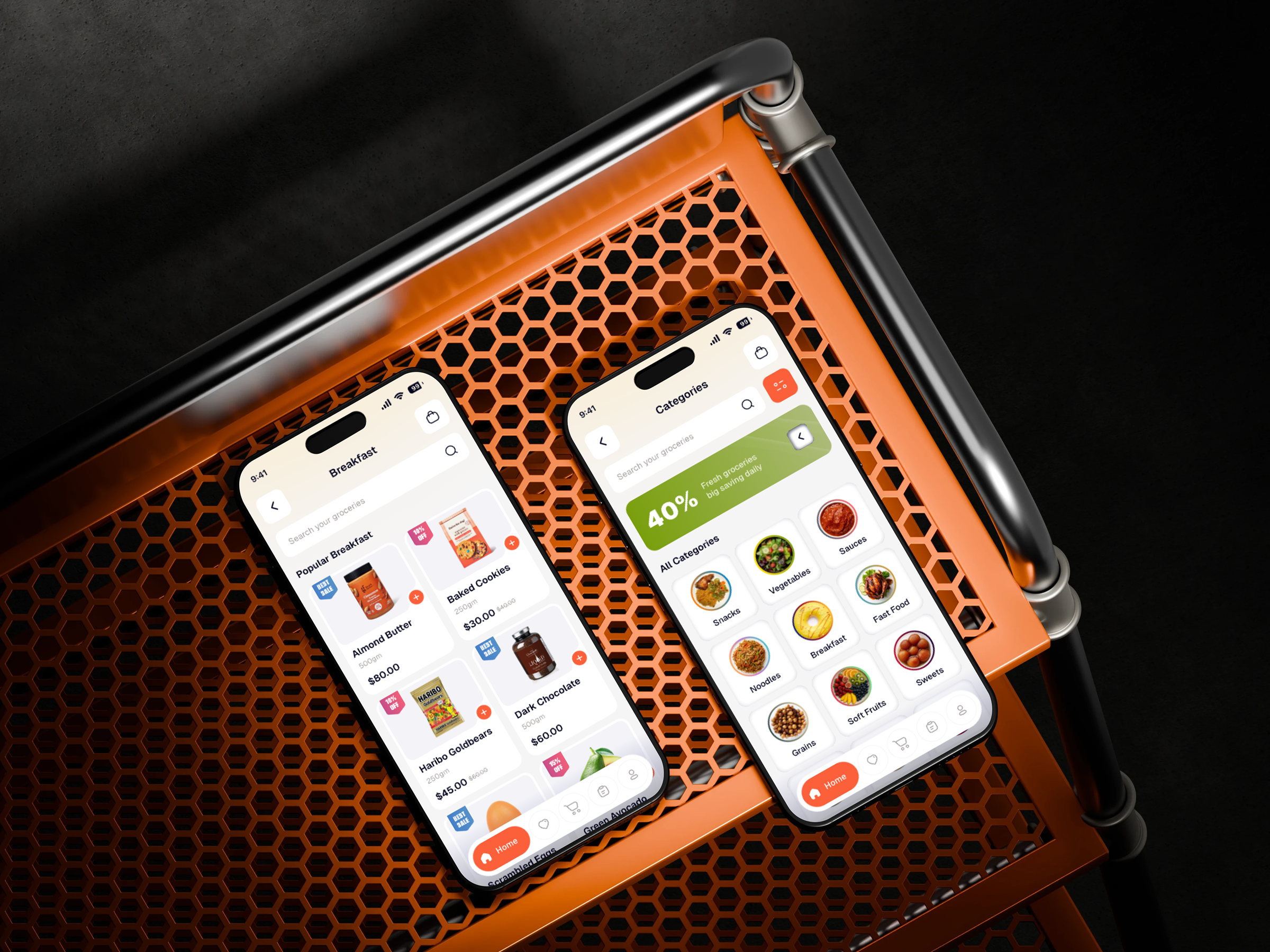 Smart - Grocery Mobile App UI/UX by Sagor Shopon 🔥 for Design Veli on Dribbble
