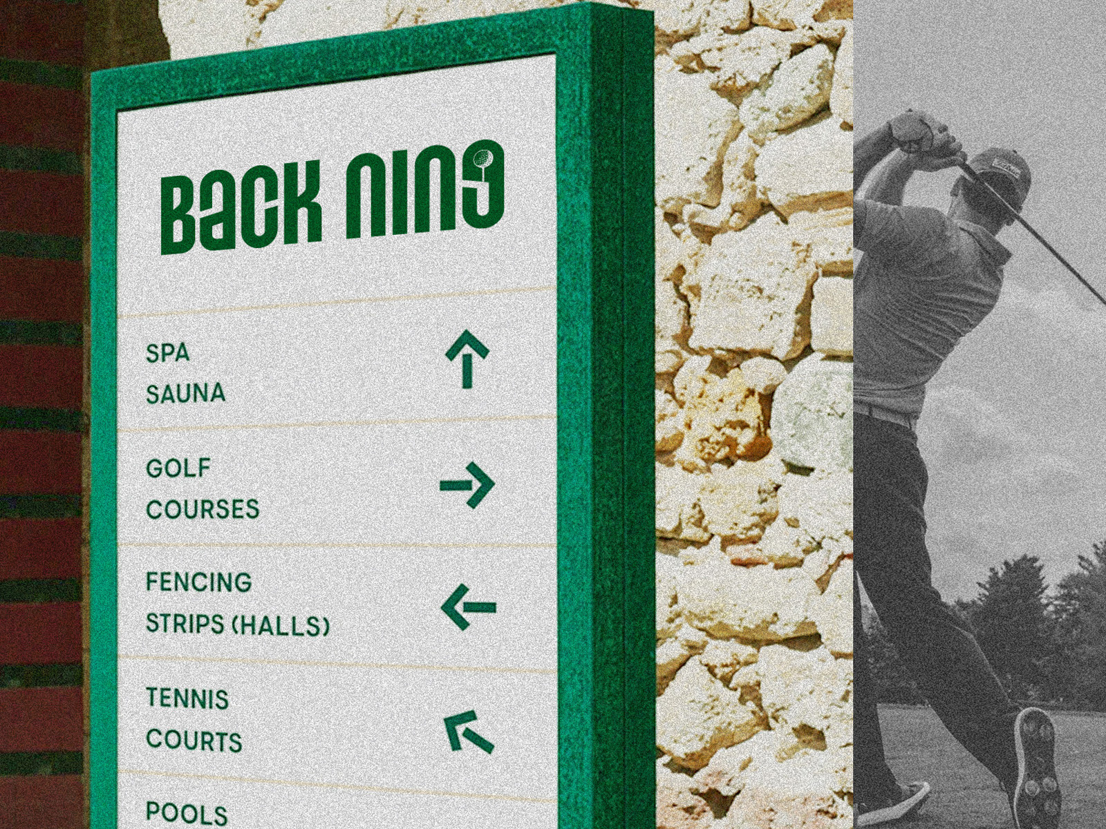 Back Nine - Golf Course by Ardian | Logo Specialist Designer on Dribbble