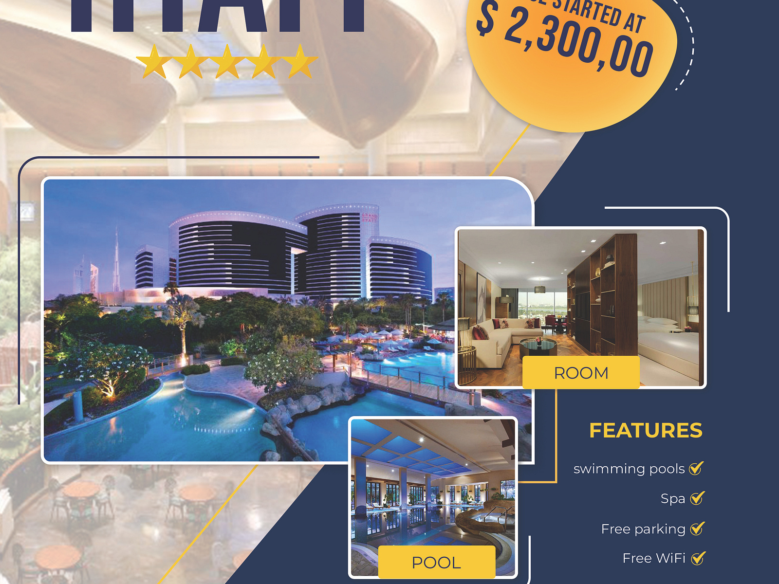 Grand Hyatt Hotel Design by pouya yoosefi on Dribbble
