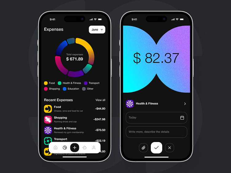 Personal Finance Tracker Mobile App by Ronas IT | UI/UX Team on Dribbble