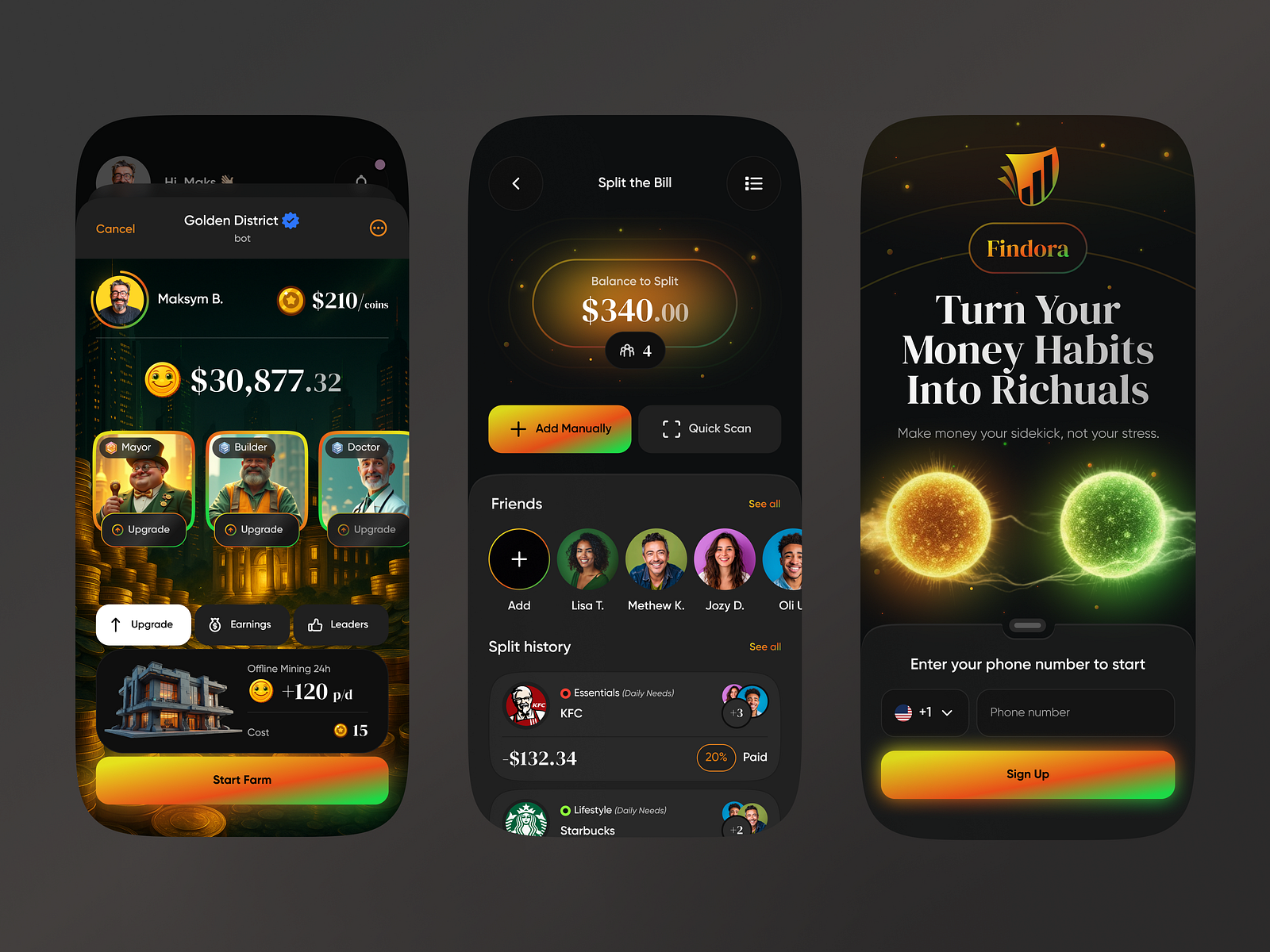 Gamified Finance App UI by Tino on Dribbble