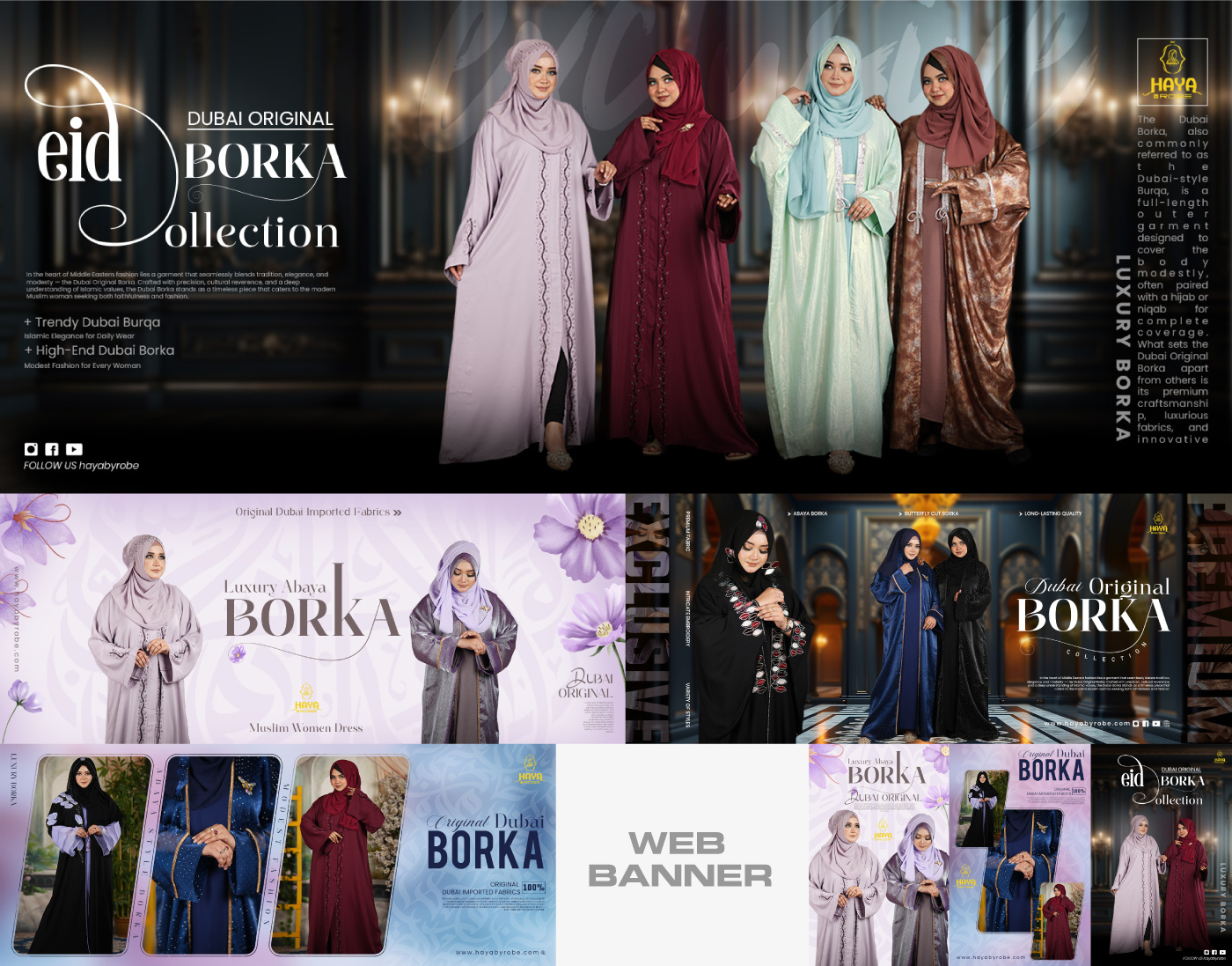 burka web slider design by Titu Ranjan Das on Dribbble