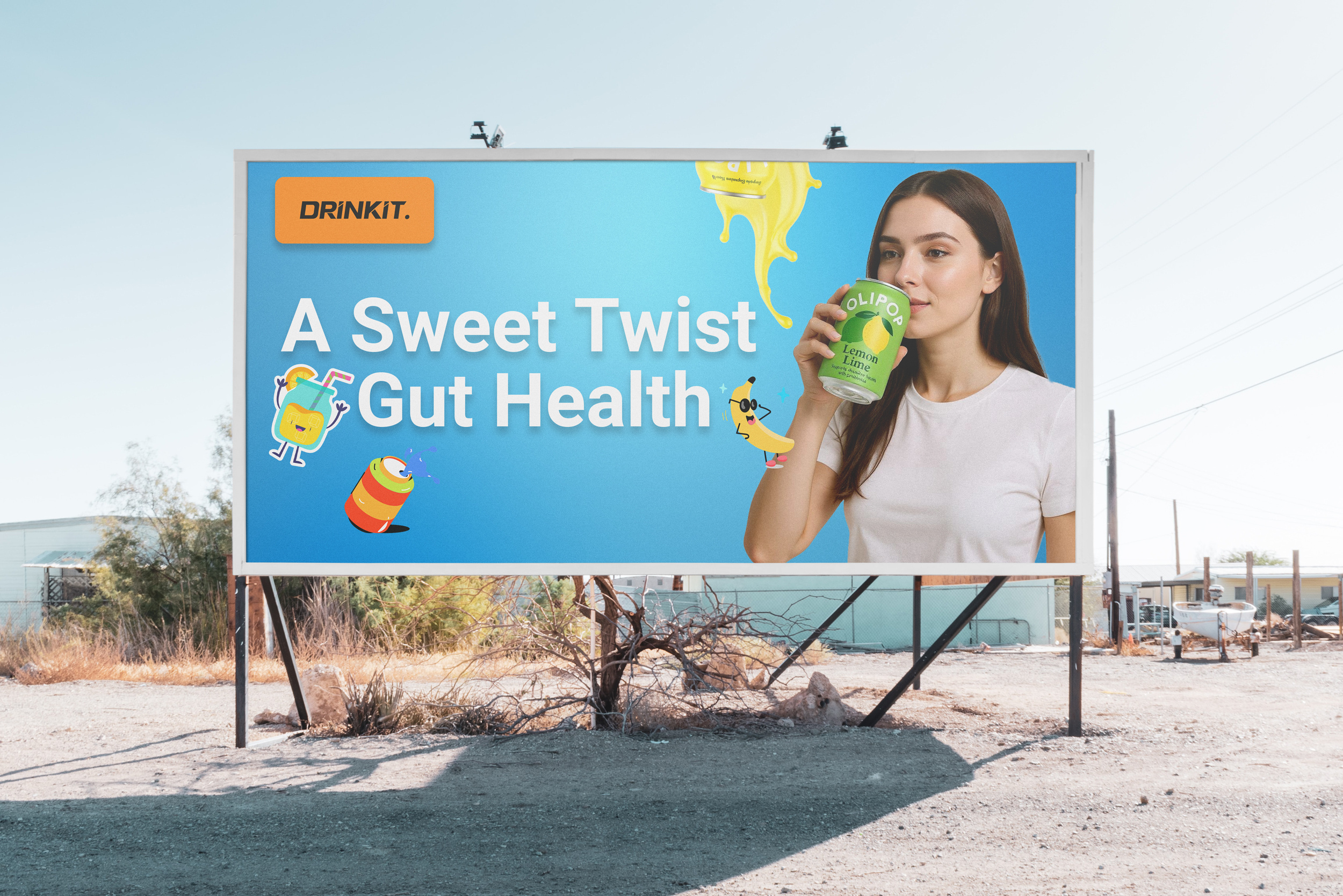 Drinkit – Bold Branding & UI for a Modern Soda Company by Shimul for ...