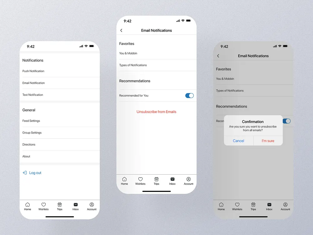 Email Notification Setting Designs Themes Templates And Downloadable Graphic Elements On Dribbble