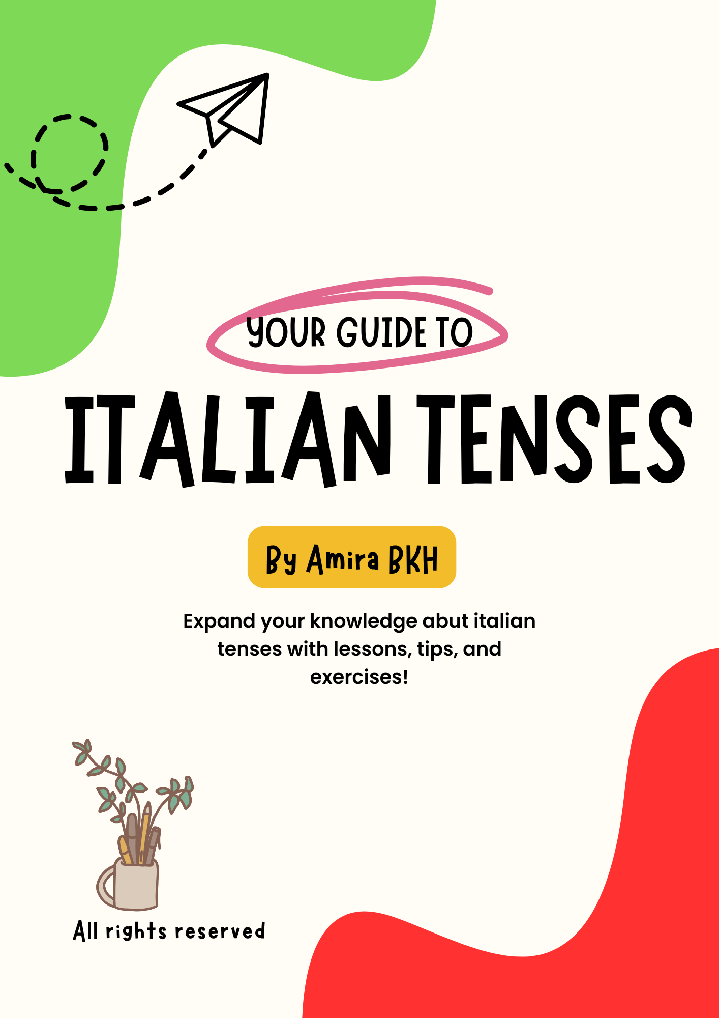 Language book cover design by Amira Bekhta on Dribbble