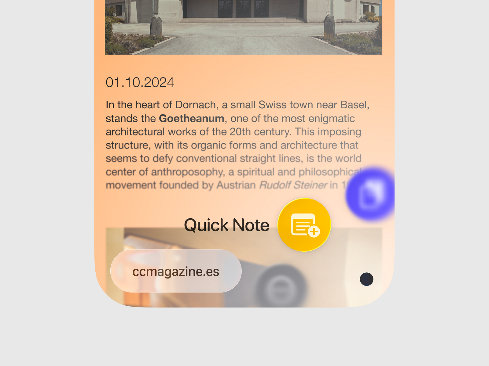 Quick Actions UI Exploration by elsie on Dribbble