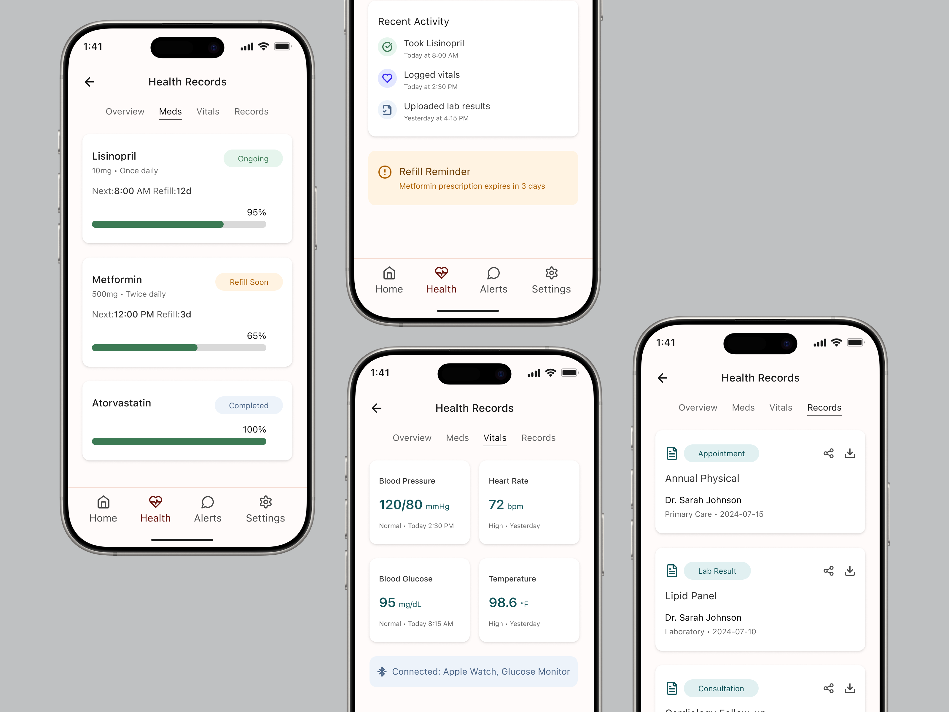 MedConnect — Mobile Health App Case Study by Renson Gerald on Dribbble