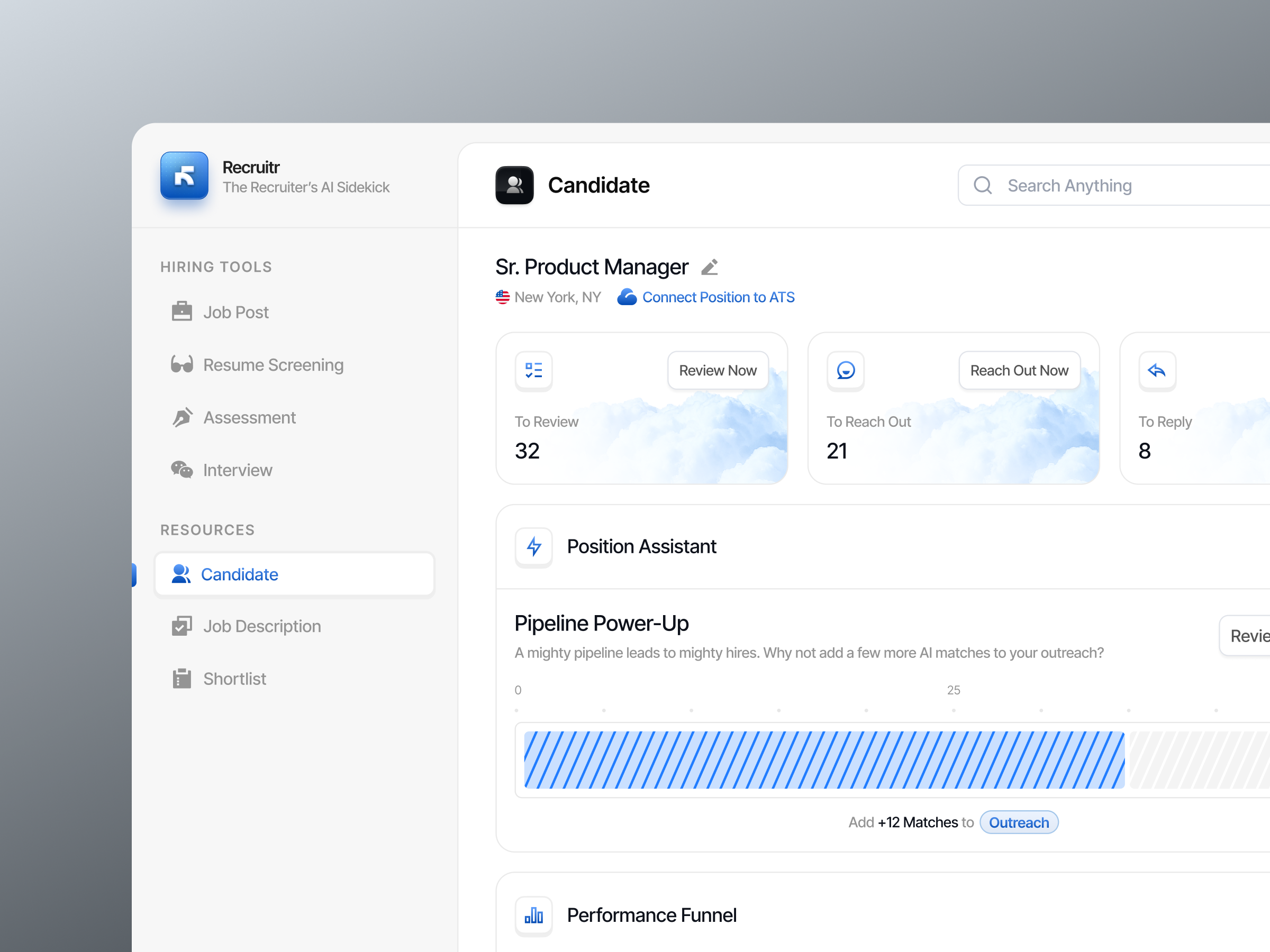 Recruitr - AI Recruitment & Hiring Dashboard by Permadi Satria Dewanto ...