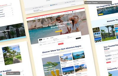 Browse thousands of Travel Layout images for design inspiration | Dribbble