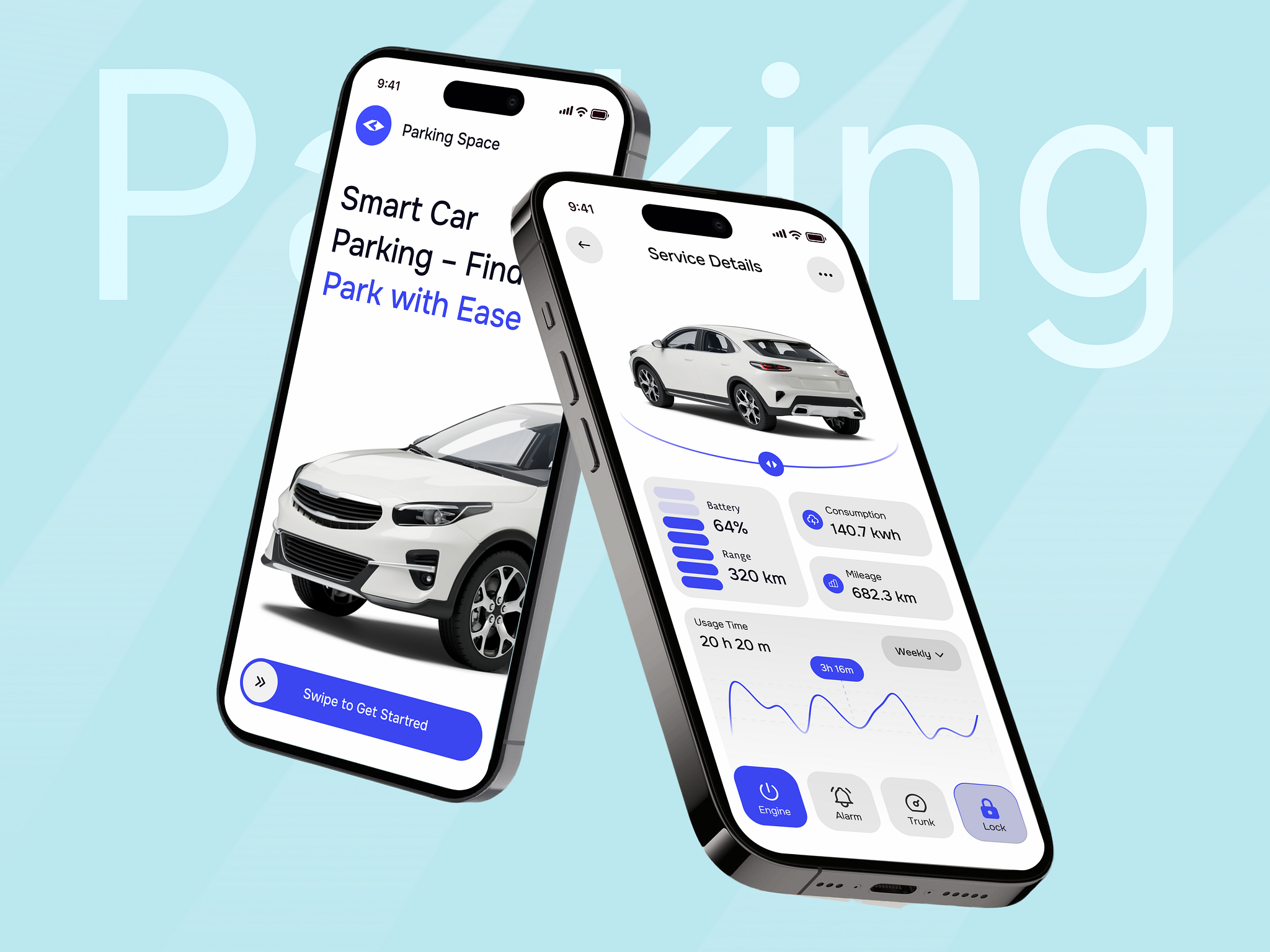 Car Parking Mobile App | UI/UX Design by Jahid hasan 🔥 on Dribbble