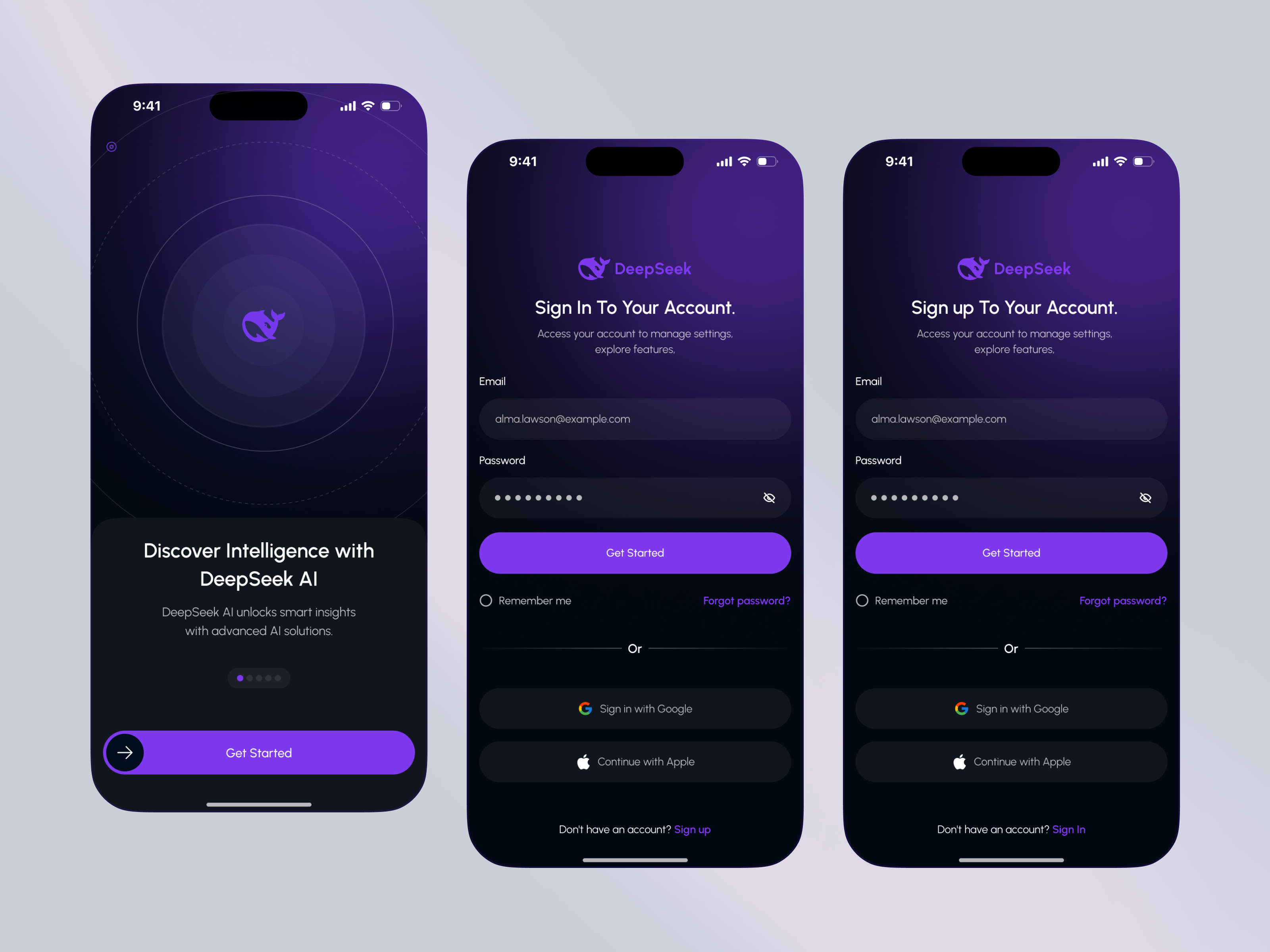 Login UI designs, themes, templates and downloadable graphic elements ...