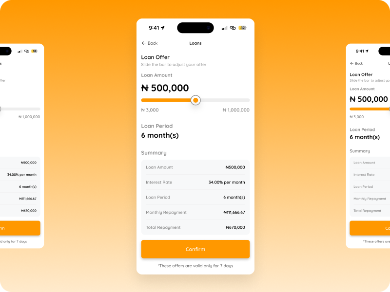 Loan App UI designs, themes, templates and downloadable graphic ...